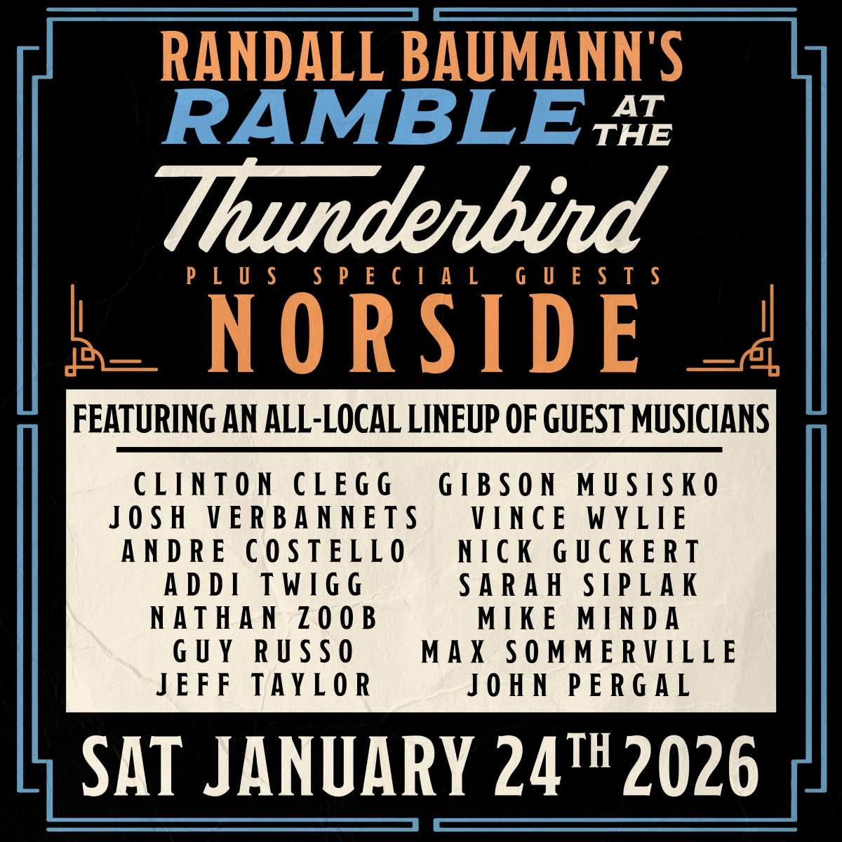 Randy Baumann’s Ramble | Thunderbird Music Hall | Lawrenceville's ...